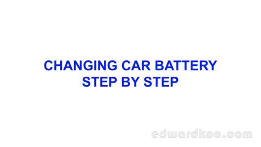 How to Change Car Battery? – I'm OOK